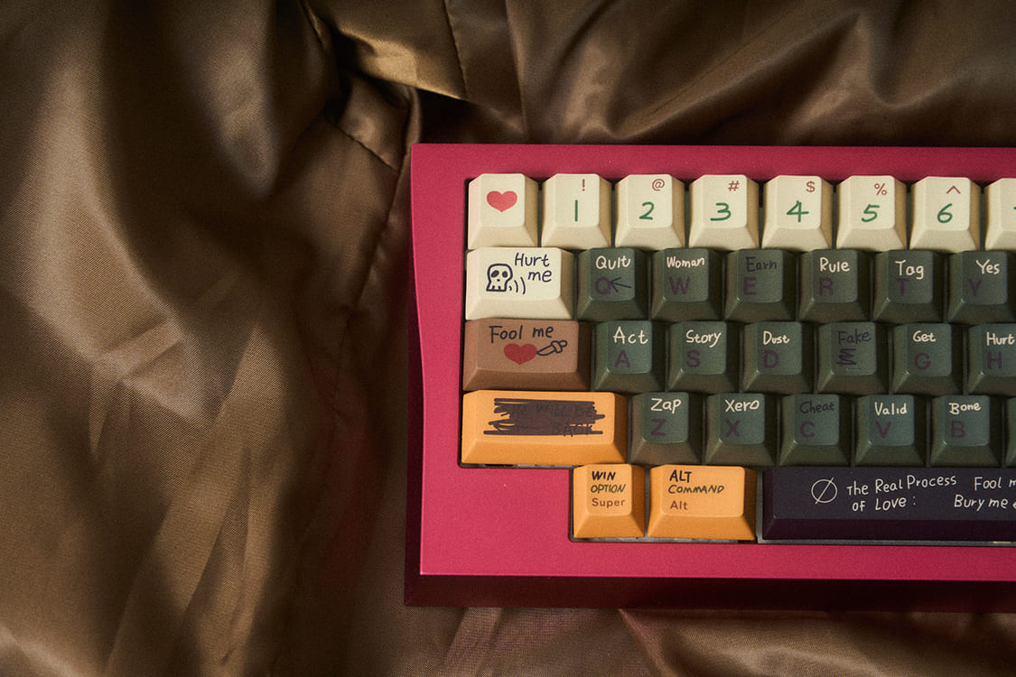 Set Keycap Milkyway Love Story | PBT - Cherry Profile chính hãng, giá rẻ | Gearshop